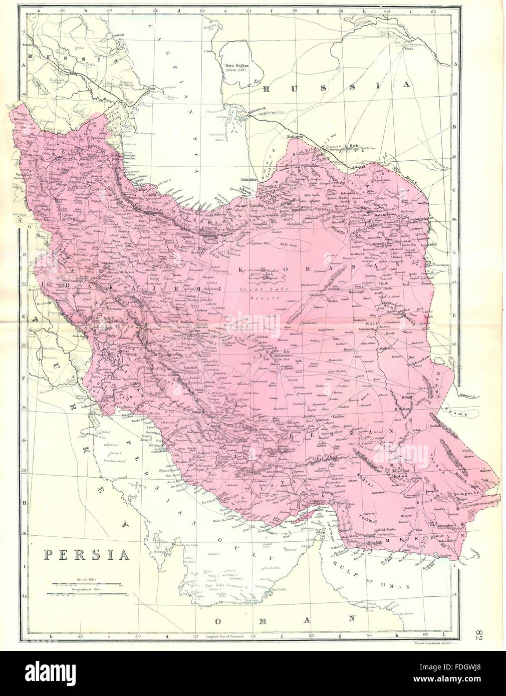 New map iran hi-res stock photography and images - Alamy