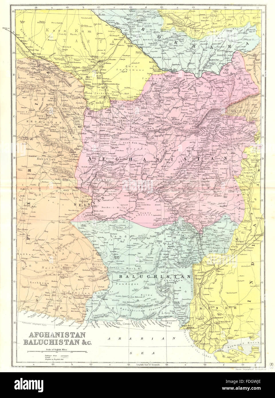 Sindh map hi-res stock photography and images - Alamy