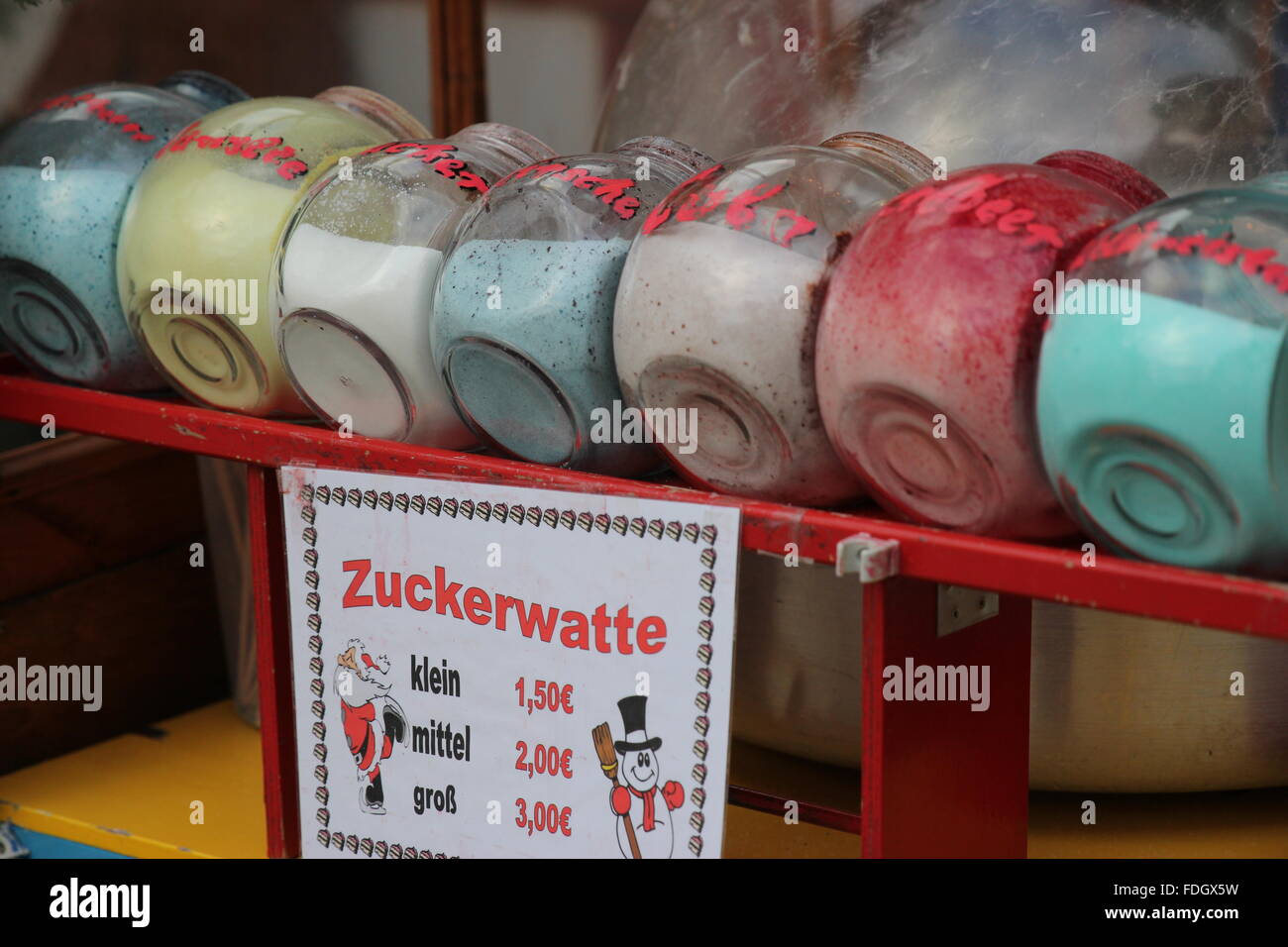 Sugar candy types -different colours and sizes Stock Photo - Alamy