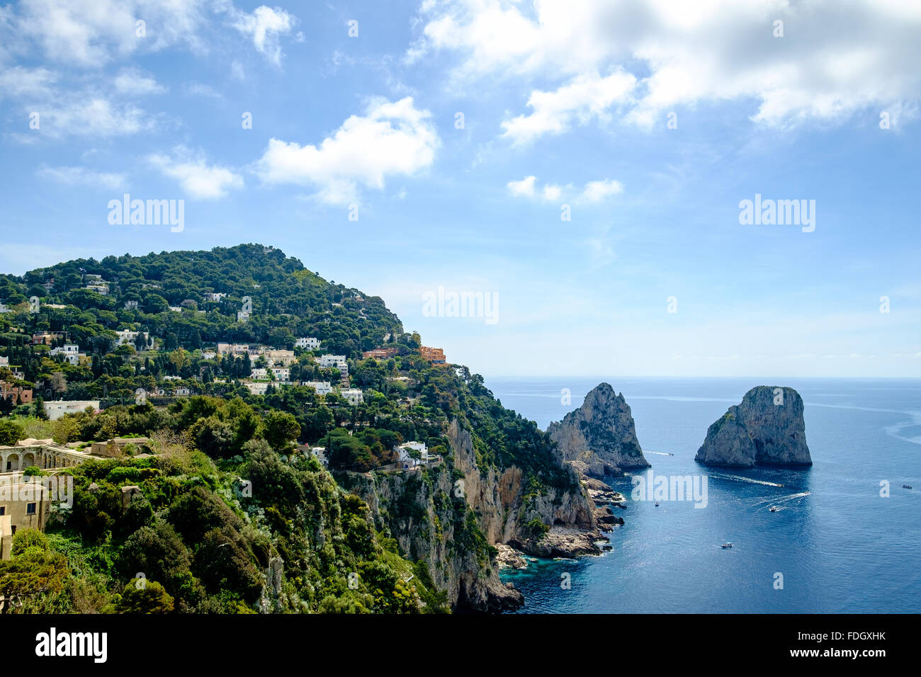 Faraglioni rocks stacks capri hi-res stock photography and images - Alamy