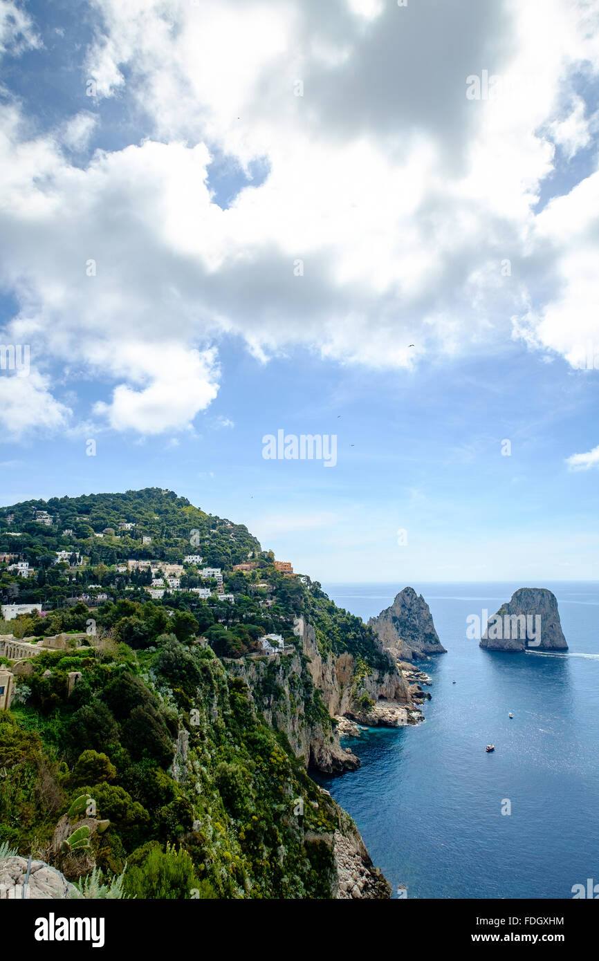 Faraglioni rocks stacks capri hi-res stock photography and images - Alamy