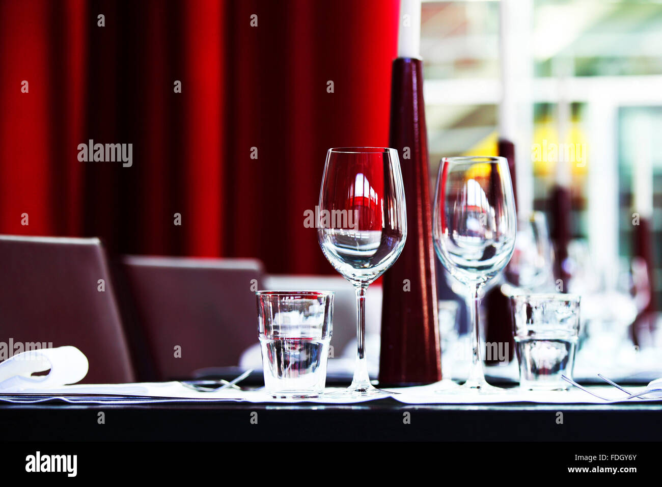 cafe interior background in deep of field Stock Photo - Alamy