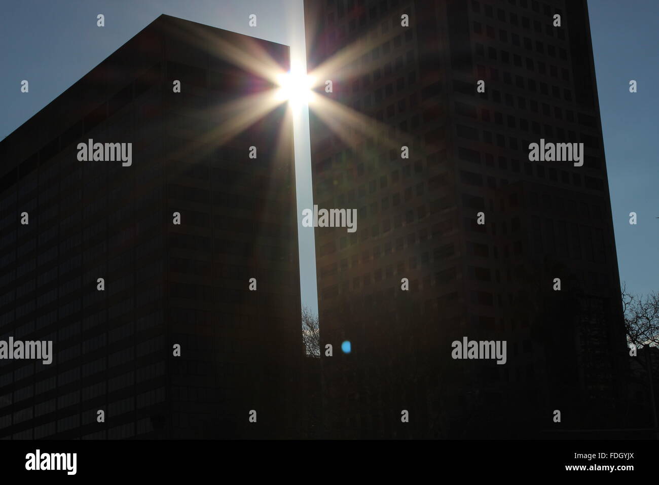 Buildings shining hi-res stock photography and images - Alamy