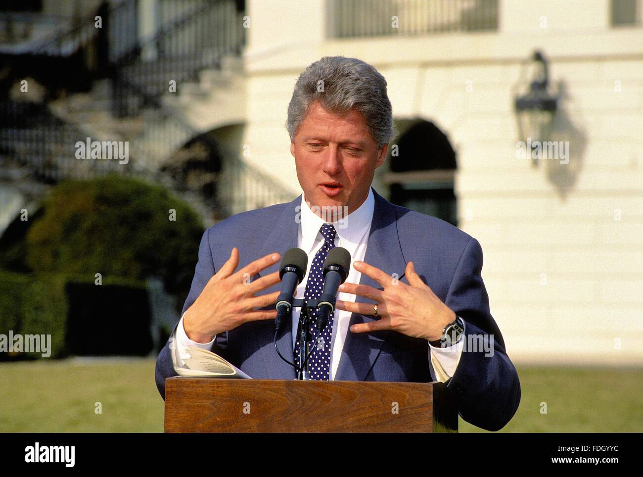 William clinton 1993 hi-res stock photography and images - Alamy