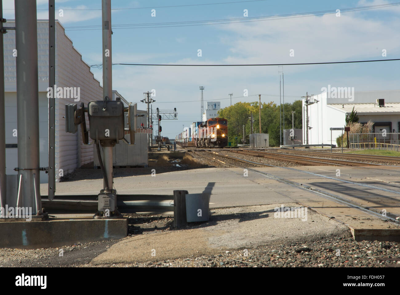 Largest freight railroad network in north america hi-res stock ...