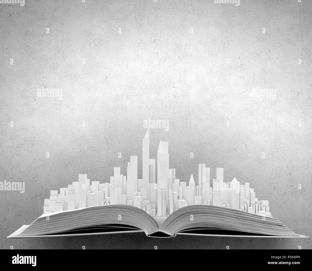 City model Black and White Stock Photos & Images - Alamy
