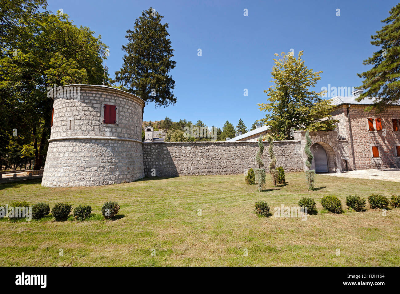 building of the monastery Stock Photo - Alamy