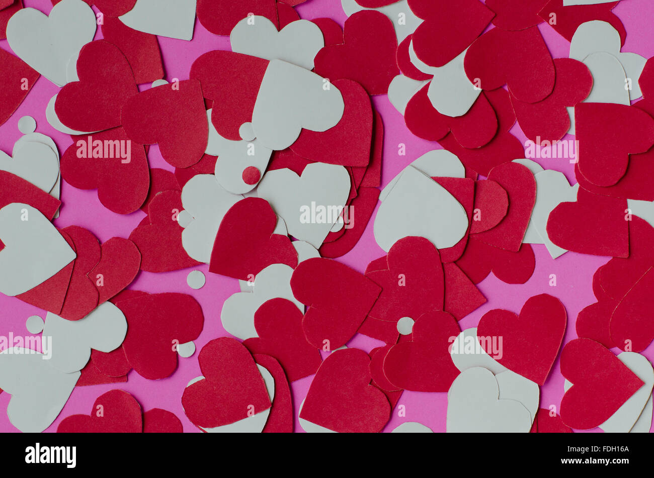 Paper Heart Shape Background Stock Photo - Alamy