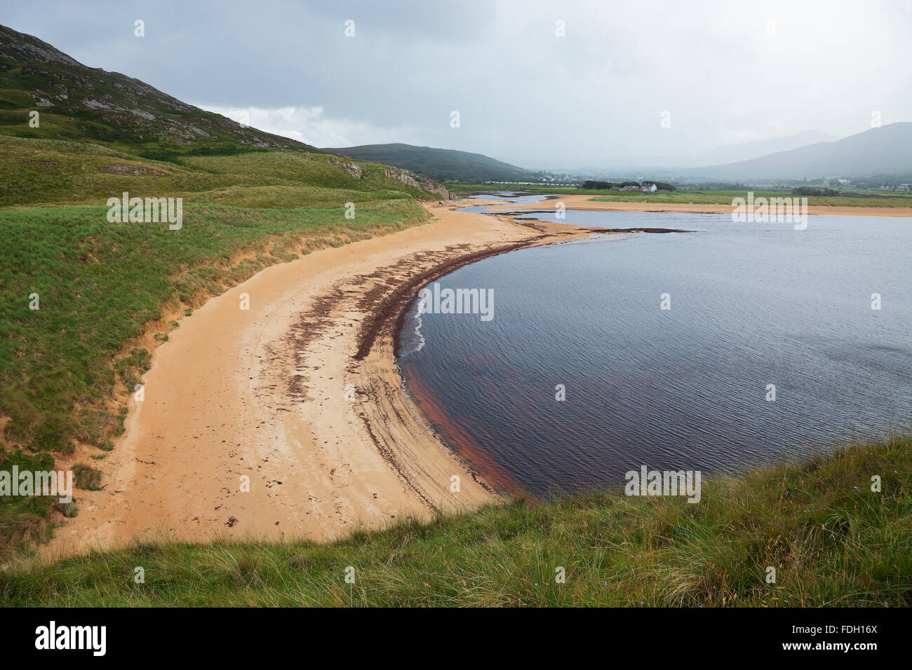 Beach Tullagh Bay on peninsula Inishowen Stock Photo - Alamy