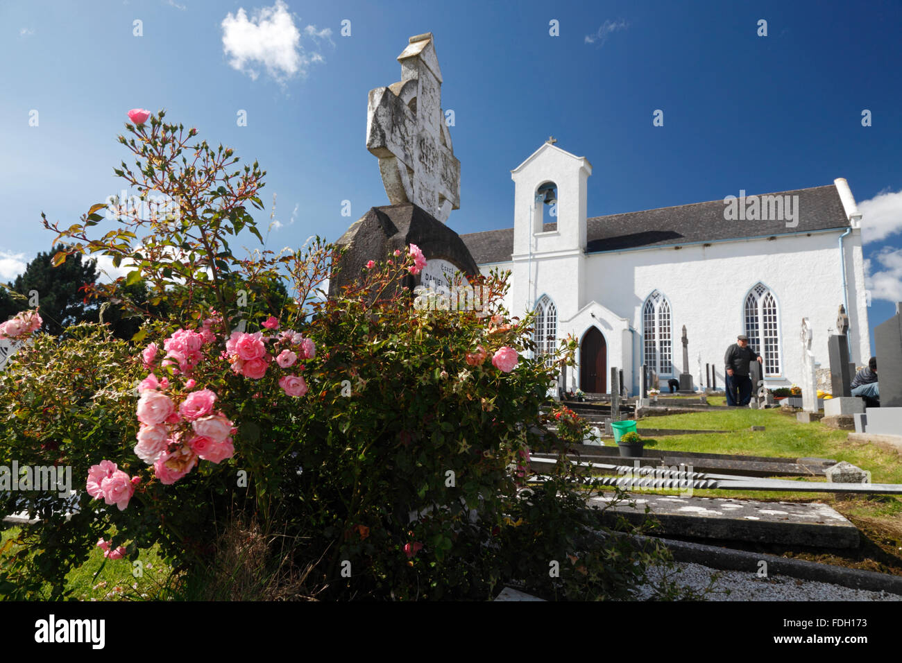 St Columba's Church, Massmount, Fanad, County Donegal, Ireland Stock ...