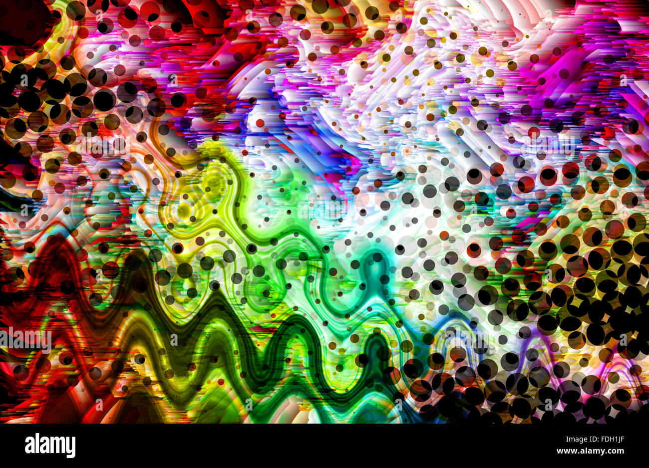 abstract multicolor texture background with motion wave and puzzle ...