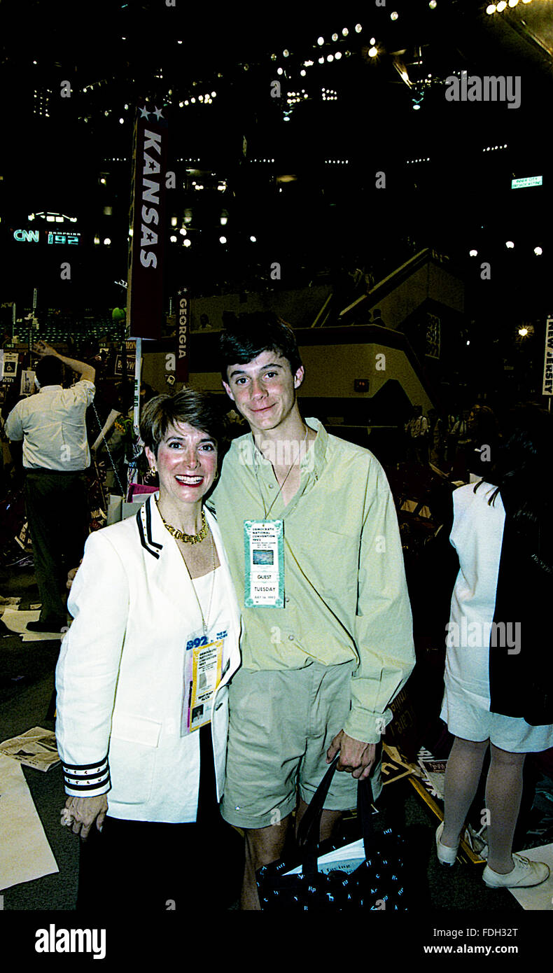 New York, NY., USA, 14th July, 1992 Congresswoman Marjorie Margolies ...