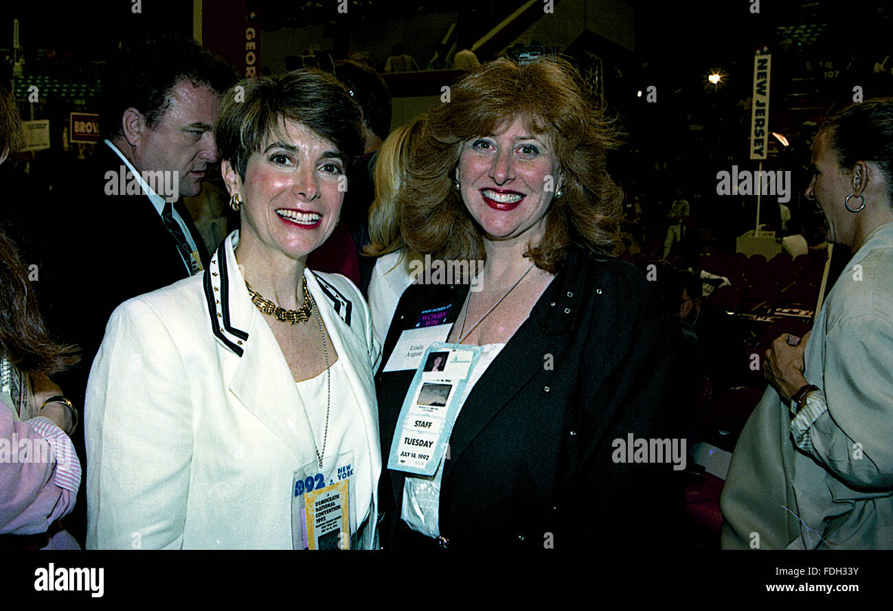 New York, NY., USA, 14th July 1992 Congresswoman Marjorie Margolies ...