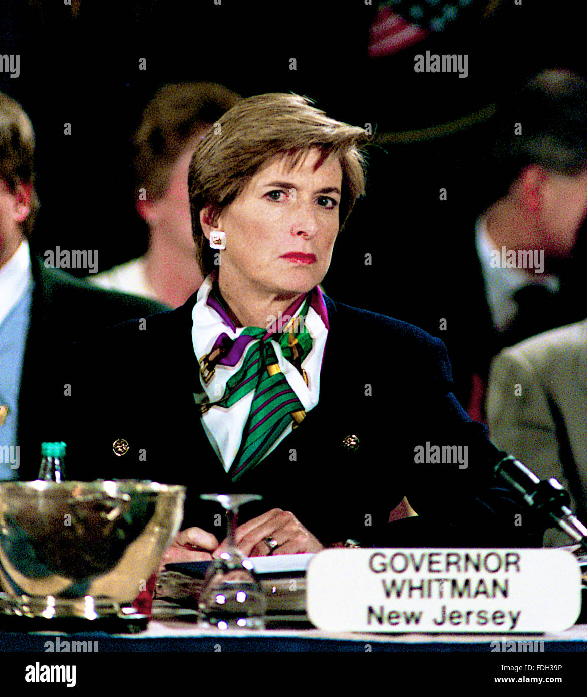 Christine todd whitman hi-res stock photography and images - Alamy