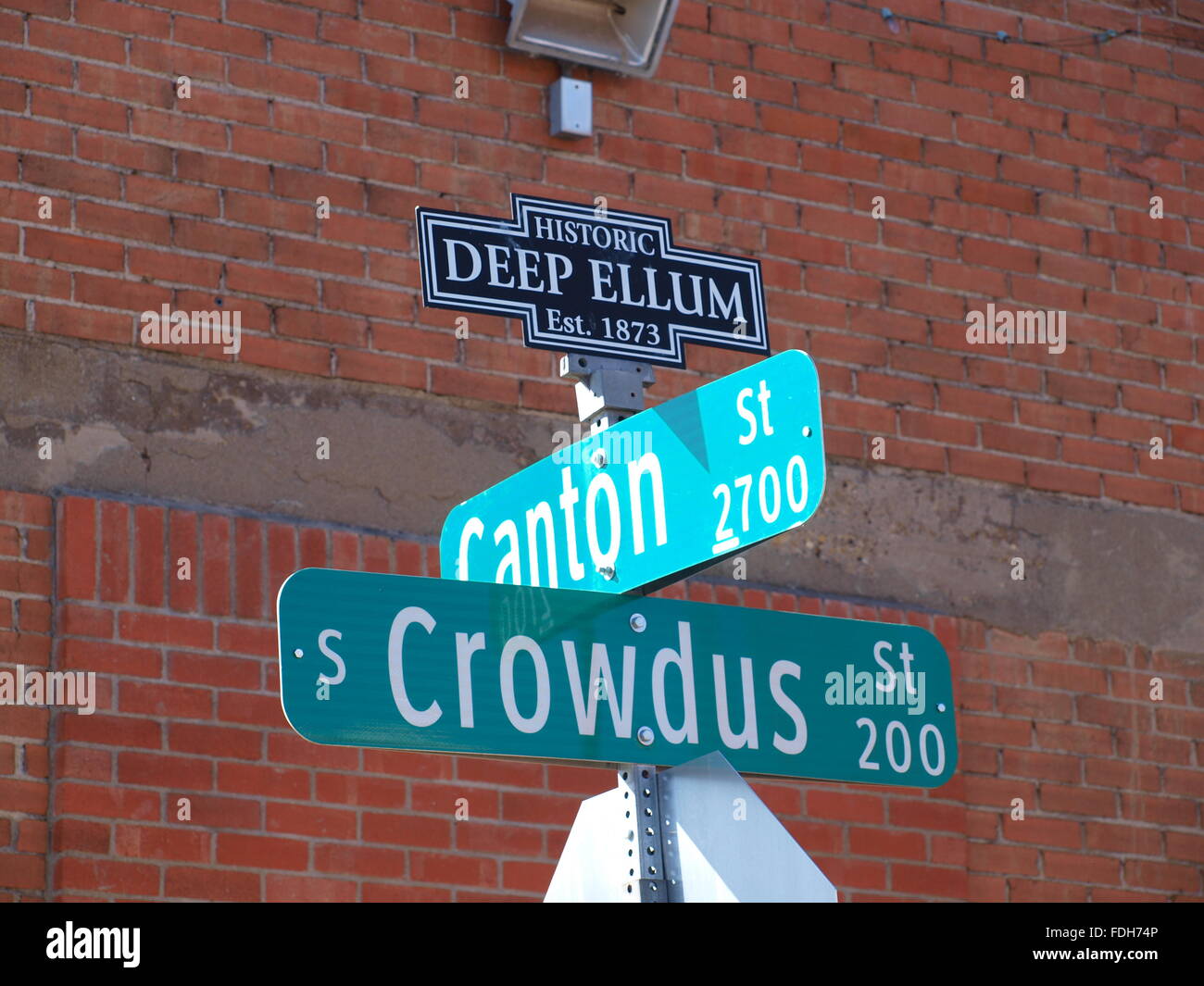 Deep Ellum Music Venue Stock Photo - Alamy