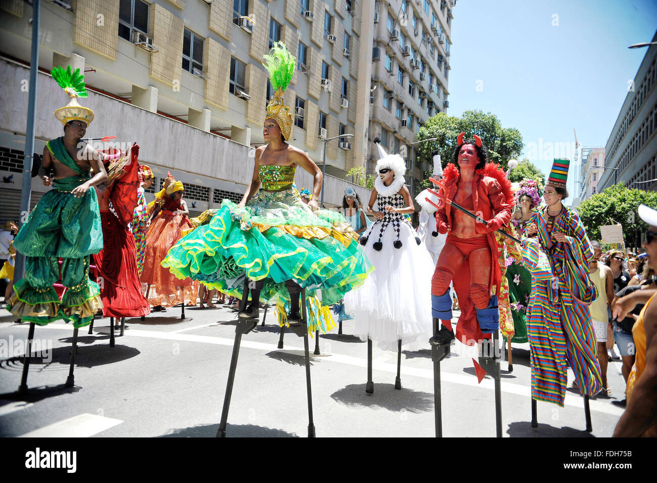 Rio Brazil 31st Jan 2016 Revelers Crowd The Streets During The Slaves Of Maua Block Party rio-brazil-31st-jan-2016-revelers-crowd-the-streets-during-the-slaves-of-maua-block-party
