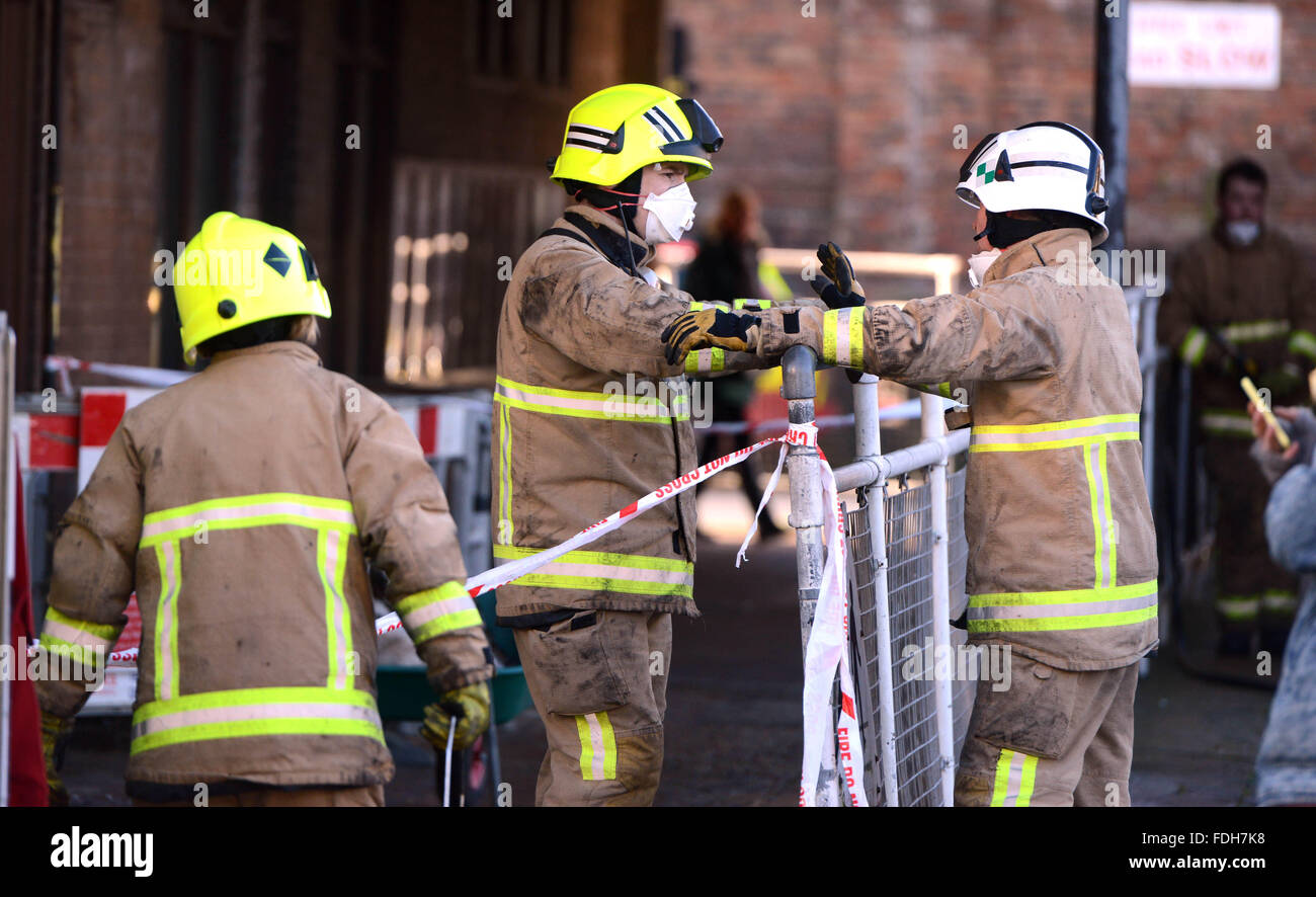 UK fire service at incidents Stock Photo - Alamy