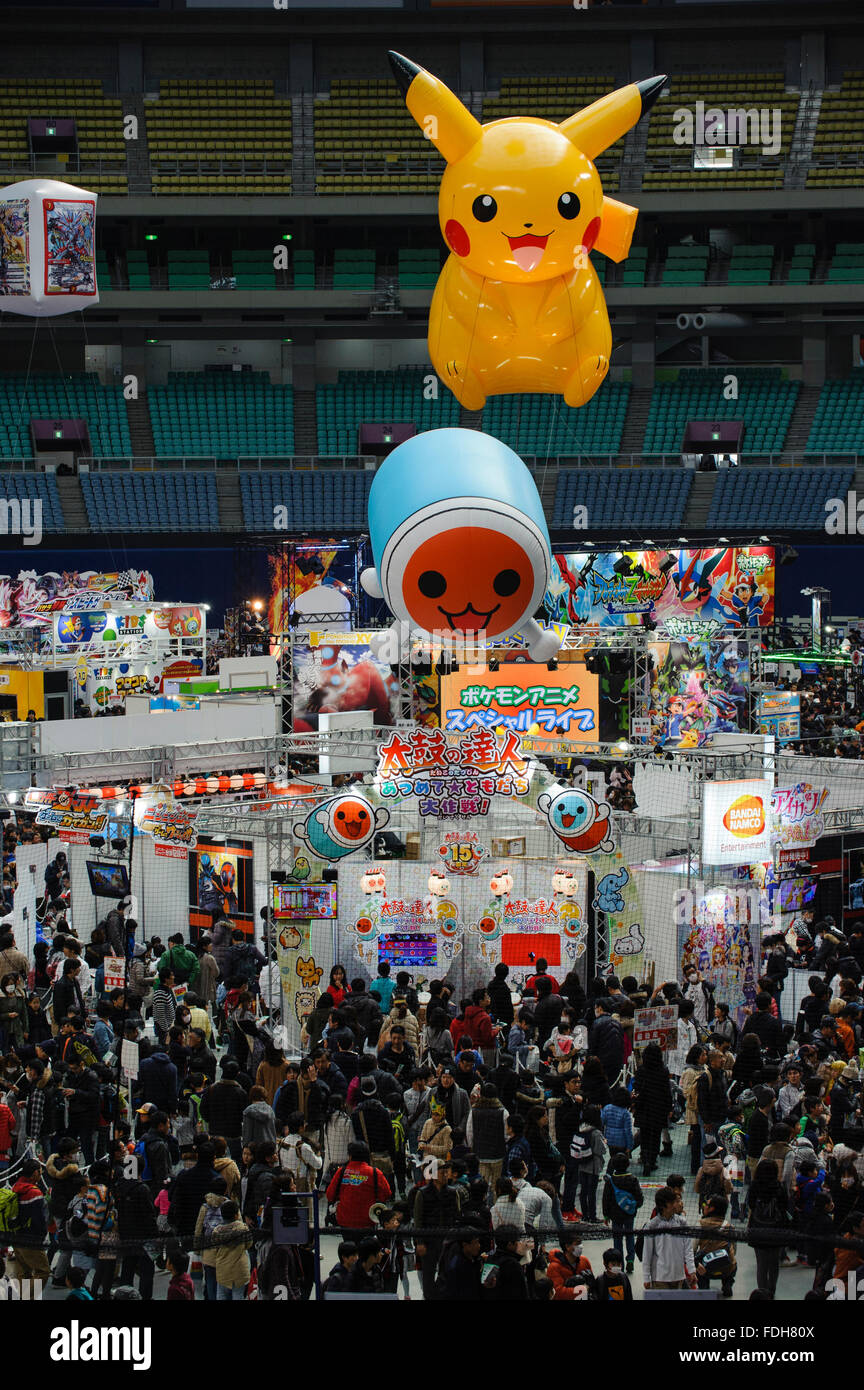 JANUARY 31, 2016 - People attend the Next Generation World Hobby Fair ...