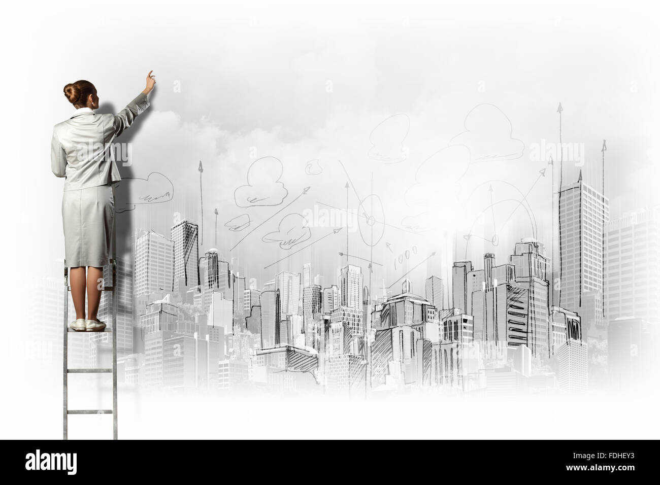 Ladder project Cut Out Stock Images & Pictures - Alamy