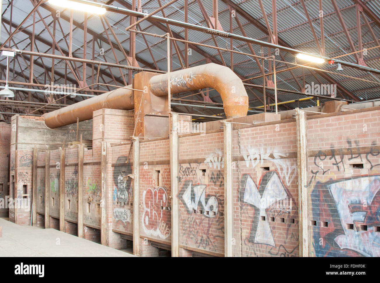 Ruin brick factory hi-res stock photography and images - Alamy