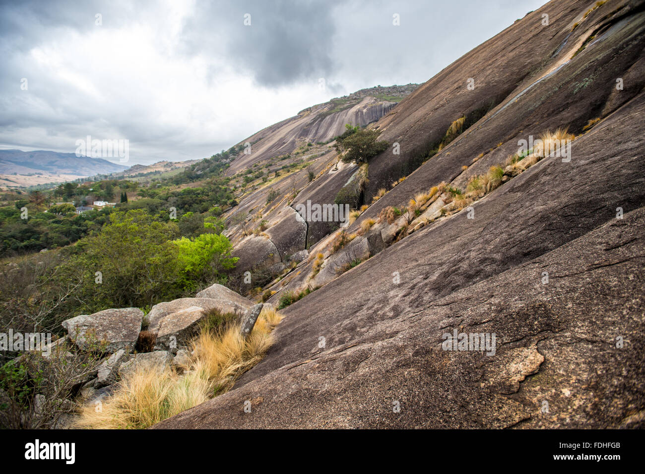Sibebe Rock in Mbabane in Swaziland, Africa Stock Photo - Alamy