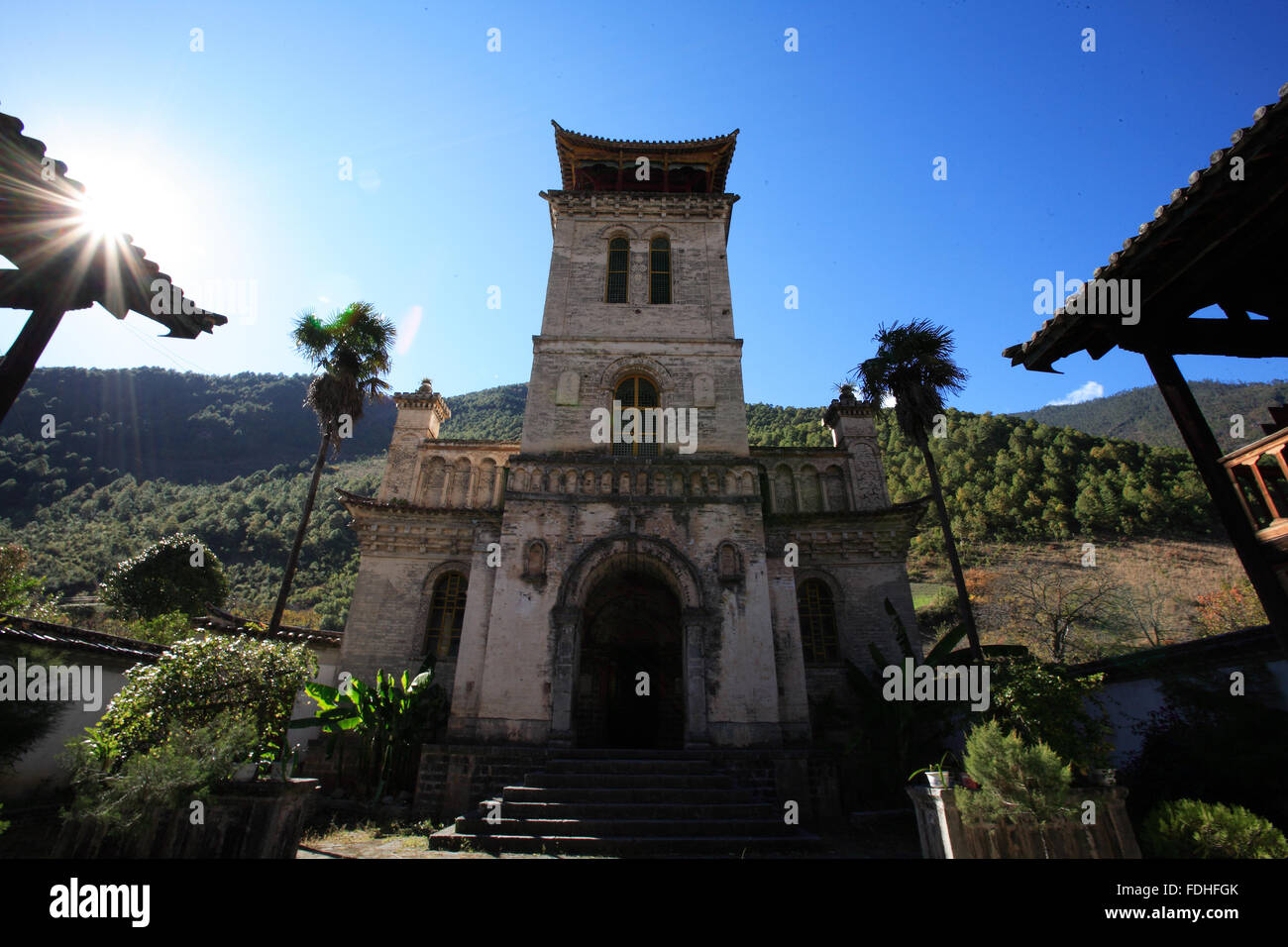 Cizhong Church Deqin County Yunan Province China Stock Photo - Alamy