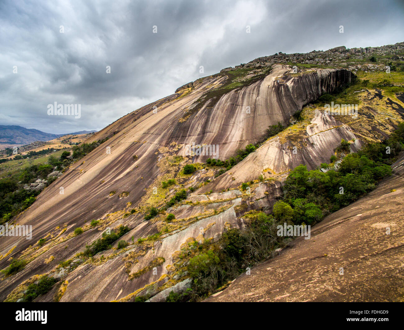 Sibebe Rock in Mbabane in Swaziland, Africa Stock Photo - Alamy