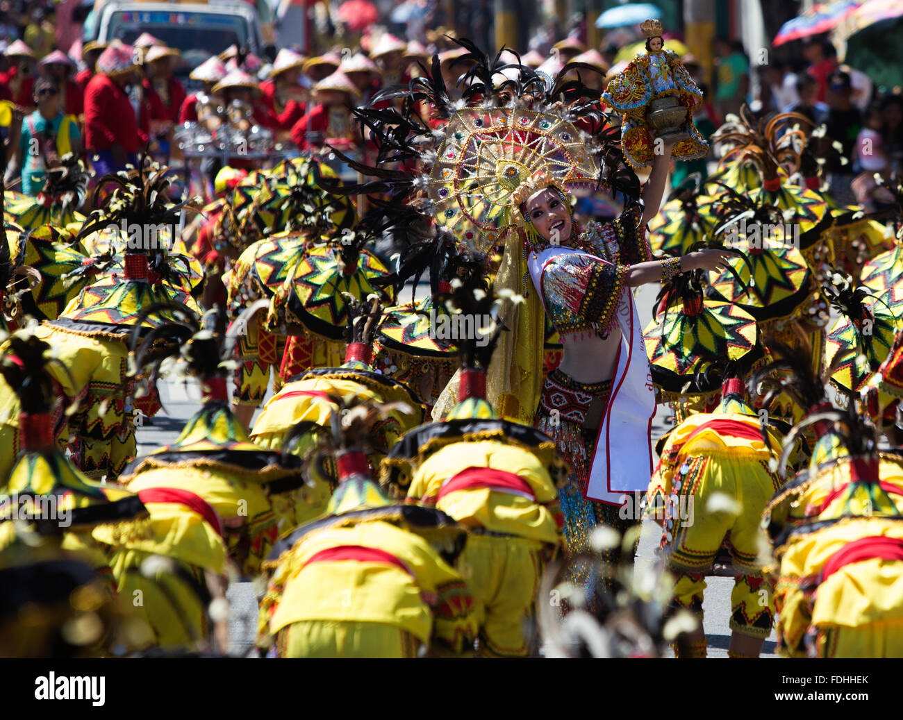 Cebu City,Philippines 17/01/2016.Sinulog Festival,Grande Street Parade ...