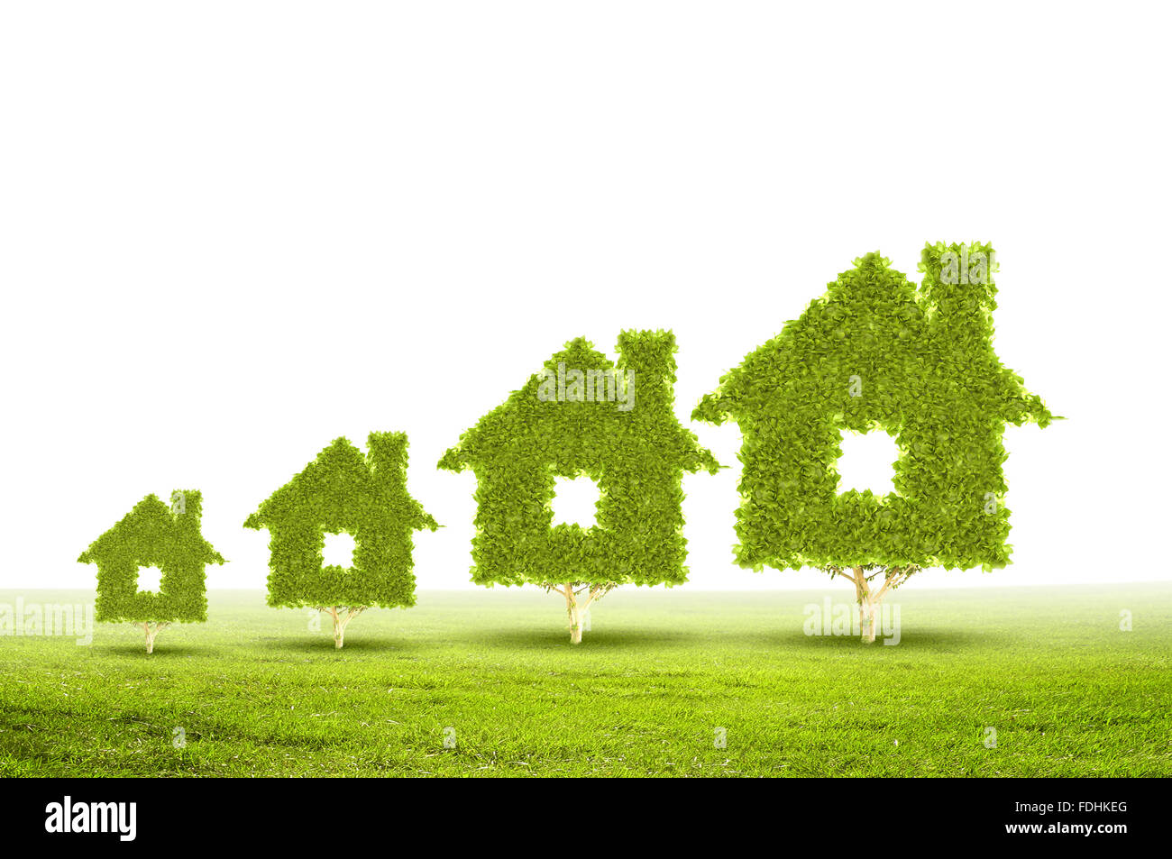 Tree shaped like house hi-res stock photography and images - Alamy
