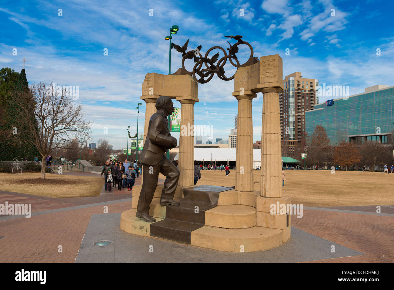 Gateway Of Dreams monument, Atlanta, Georgia Stock Photo - Alamy