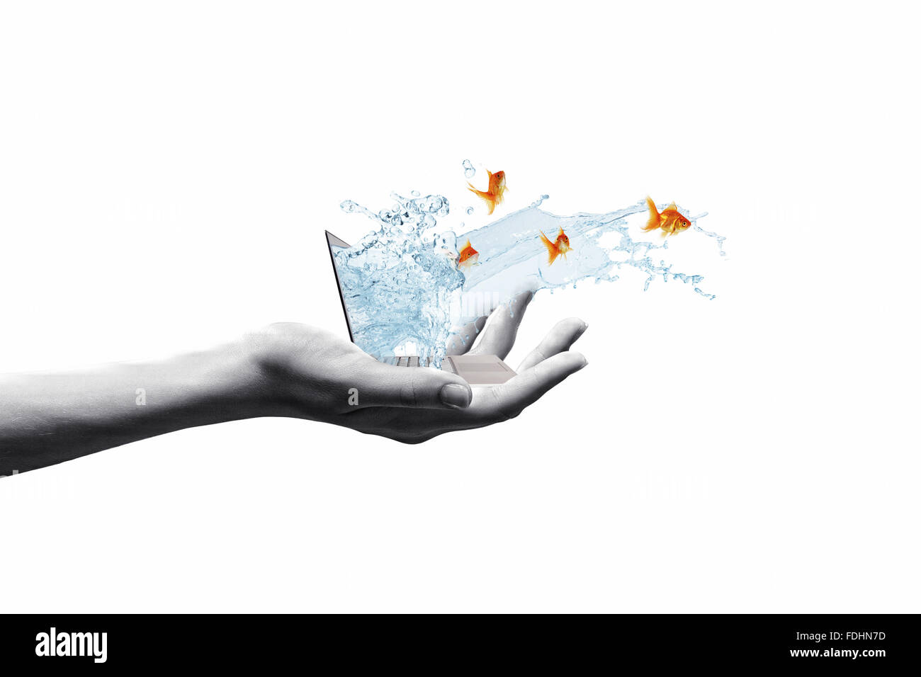 Jumping from window Cut Out Stock Images & Pictures - Alamy