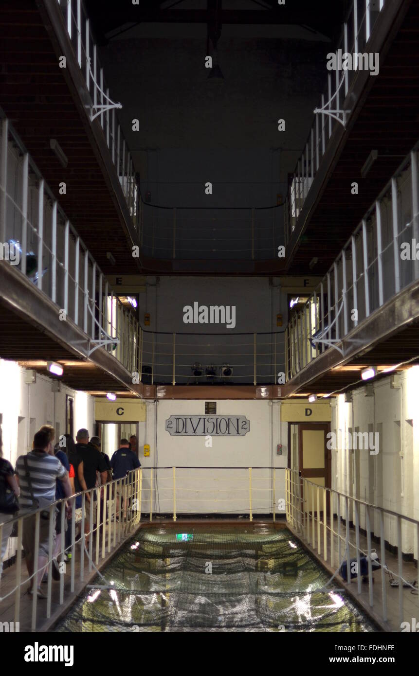Division 2 cell block of Fremantle Prison, Western Australia Stock ...