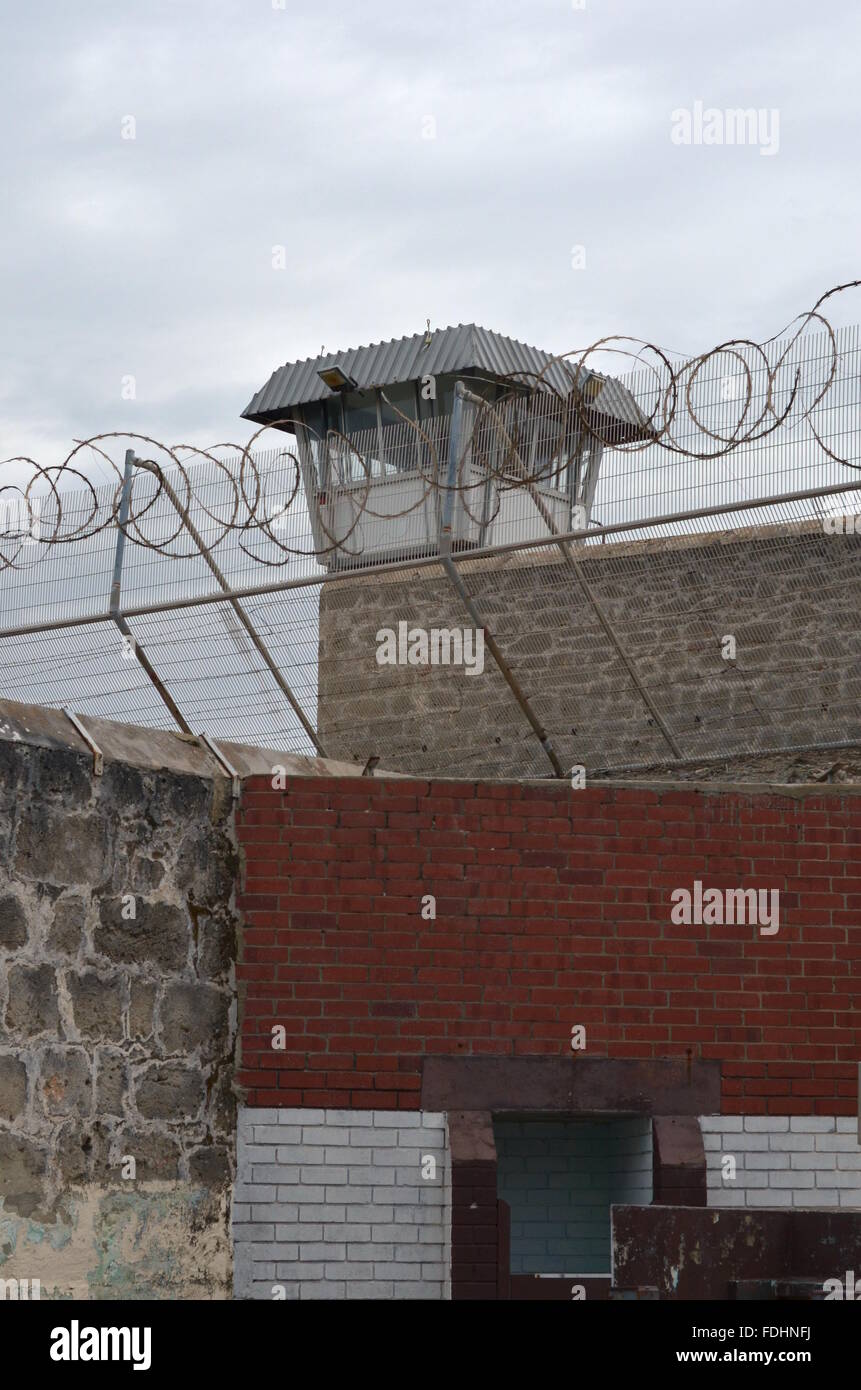 Watchtower prison jail hi-res stock photography and images - Alamy