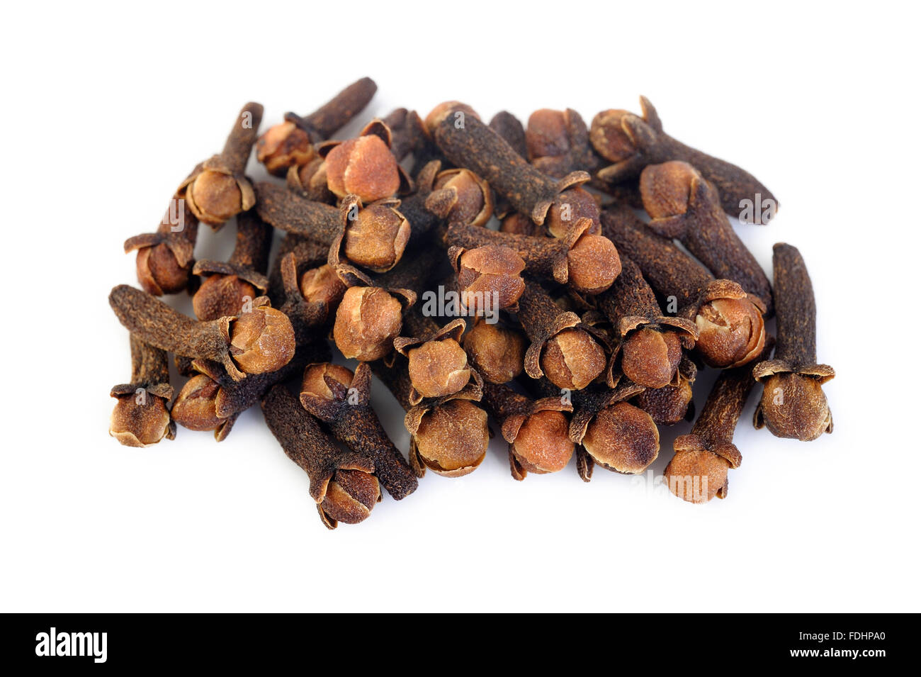 spice cloves isolated on white background Stock Photo - Alamy