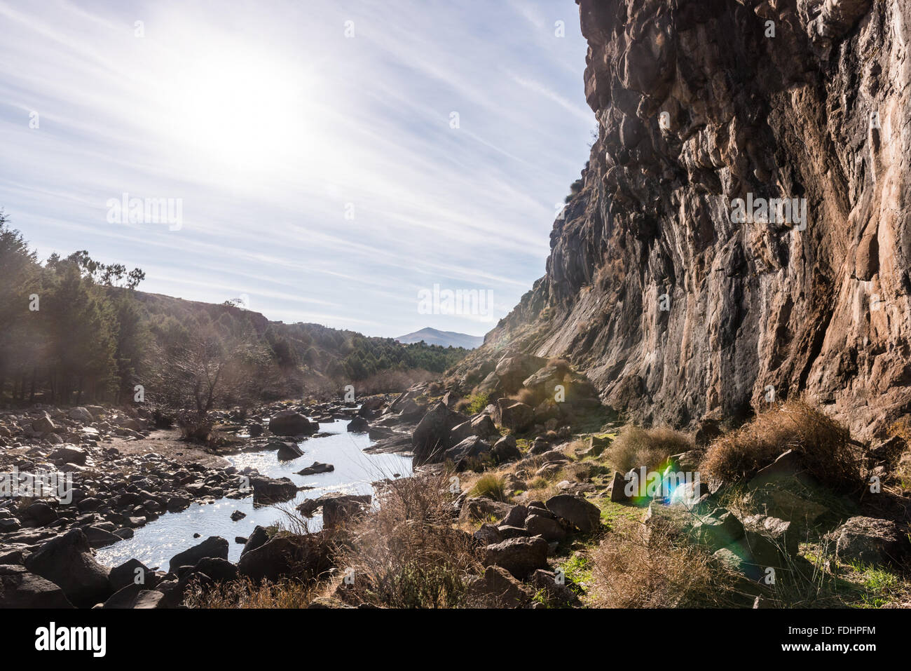 Maletsunyane River in Semonkong, Lesotho, Africa Stock Photo - Alamy