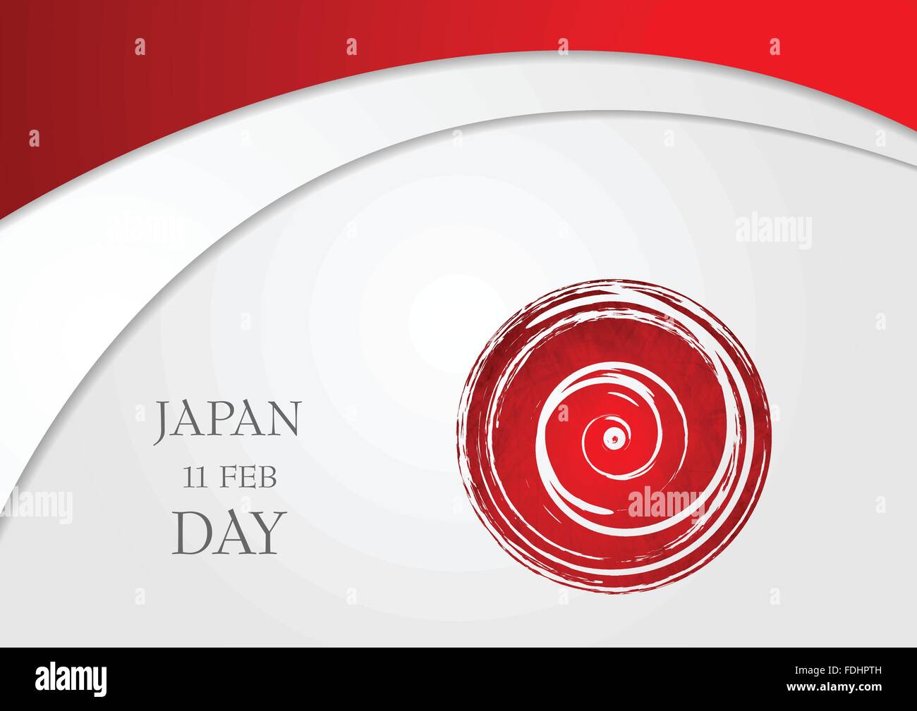 Bright wavy abstract background with Japanese colors. Japan Day vector ...