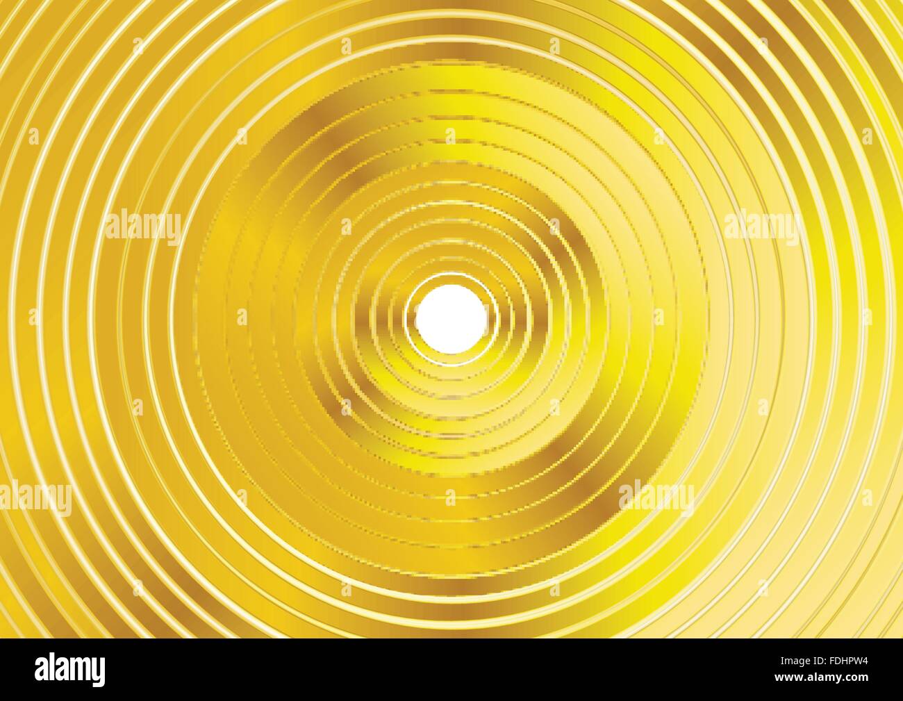 Bright golden rings abstract background. Vector graphic design Stock ...