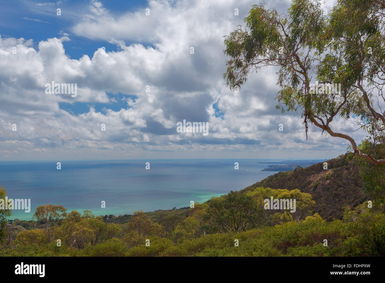 Aerial view of Mornington Peninsula, Melbourne, Australia Stock Photo ...