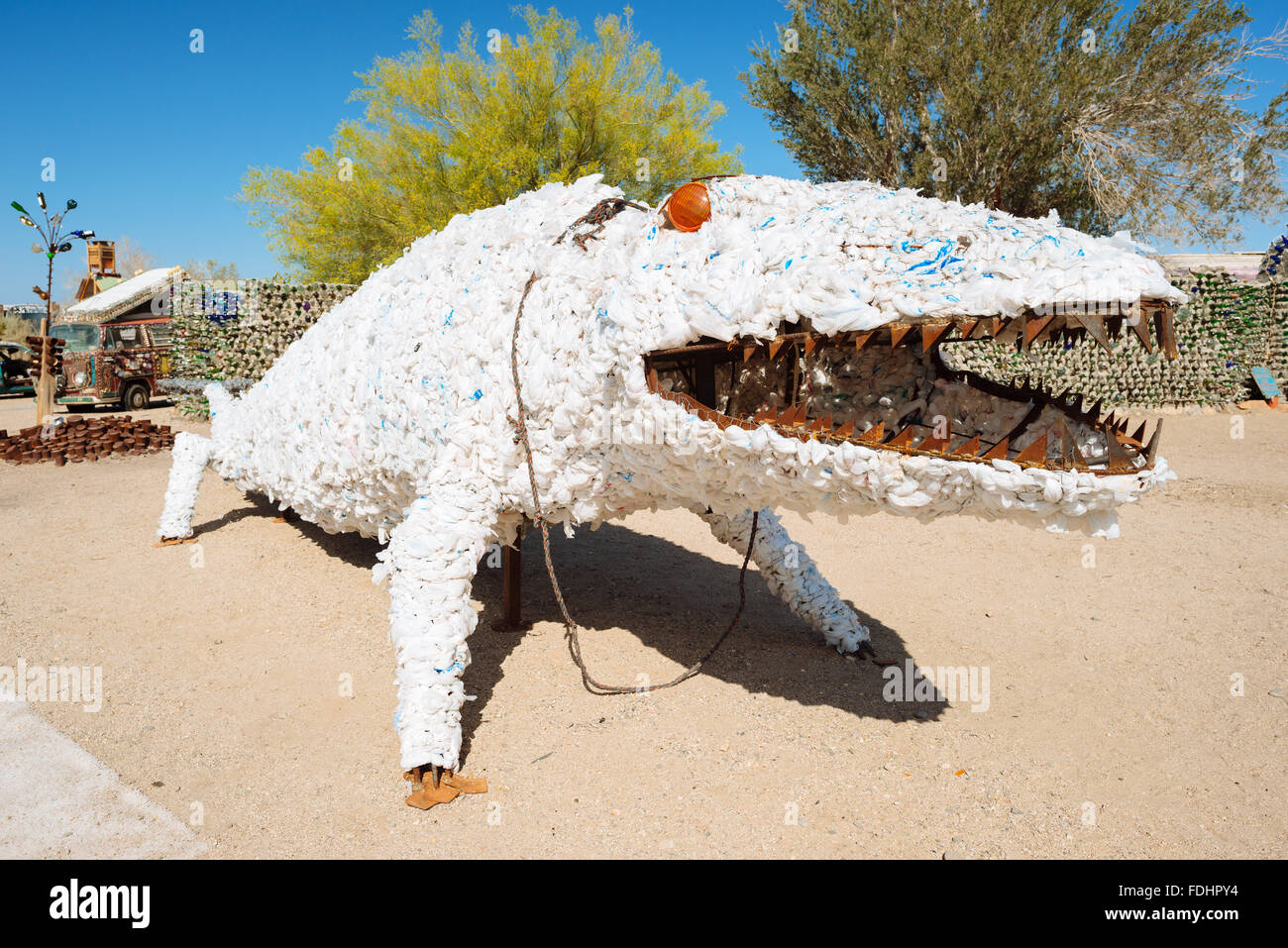 Sculptural art installation slab city hi-res stock photography and ...