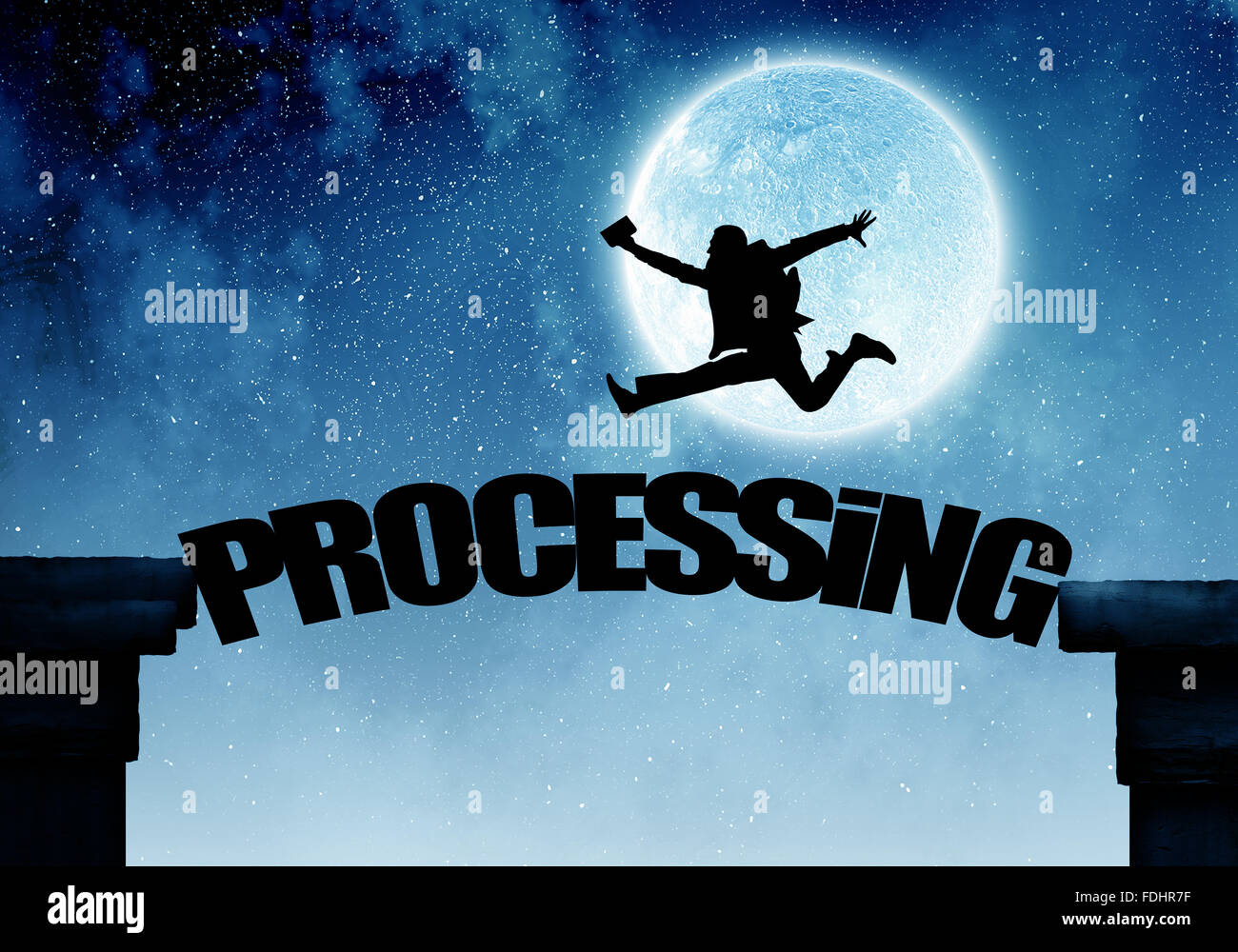 Businessman processing hi-res stock photography and images - Alamy