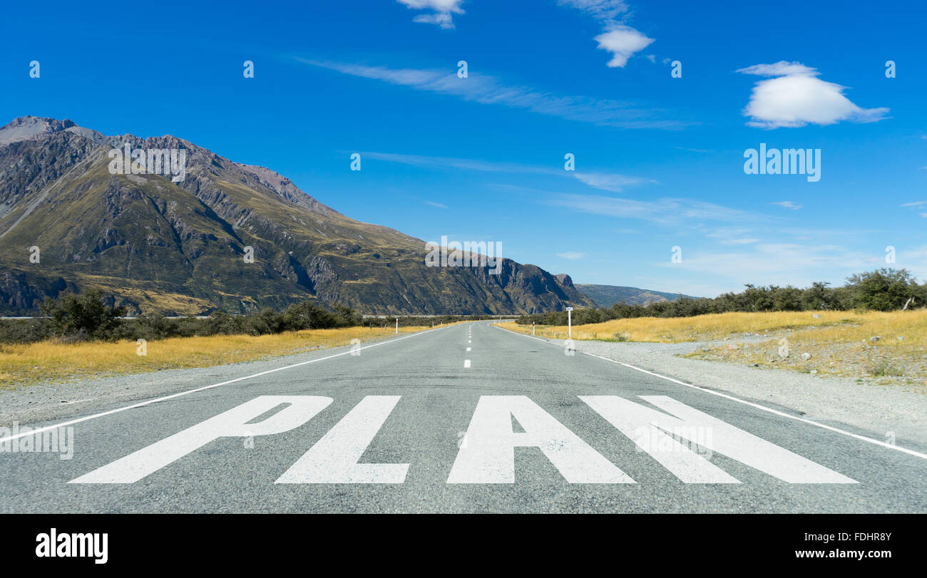 Road plan hi-res stock photography and images - Alamy
