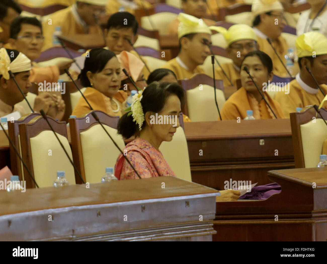 Nay Pyi Taw. 1st Feb, 2016. National League for Democracy Chairperson ...