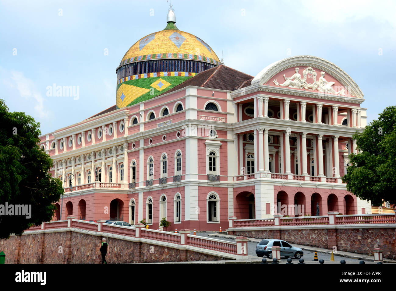 Opera house, Amazonas theater Manaus Amazonas Bzazil Stock Photo - Alamy