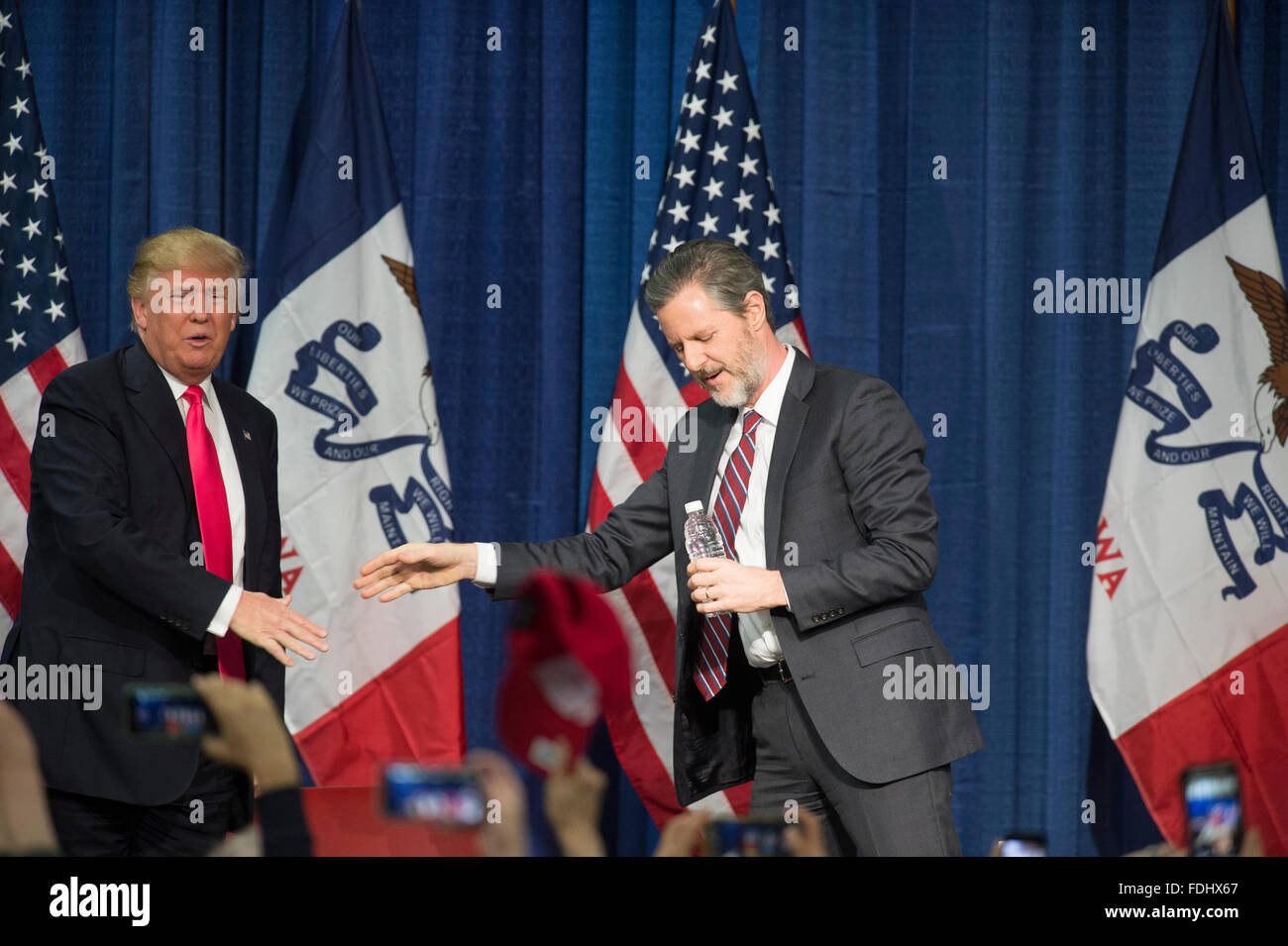Religious leader Jerry Falwell Jr. introduces Republican presidential ...