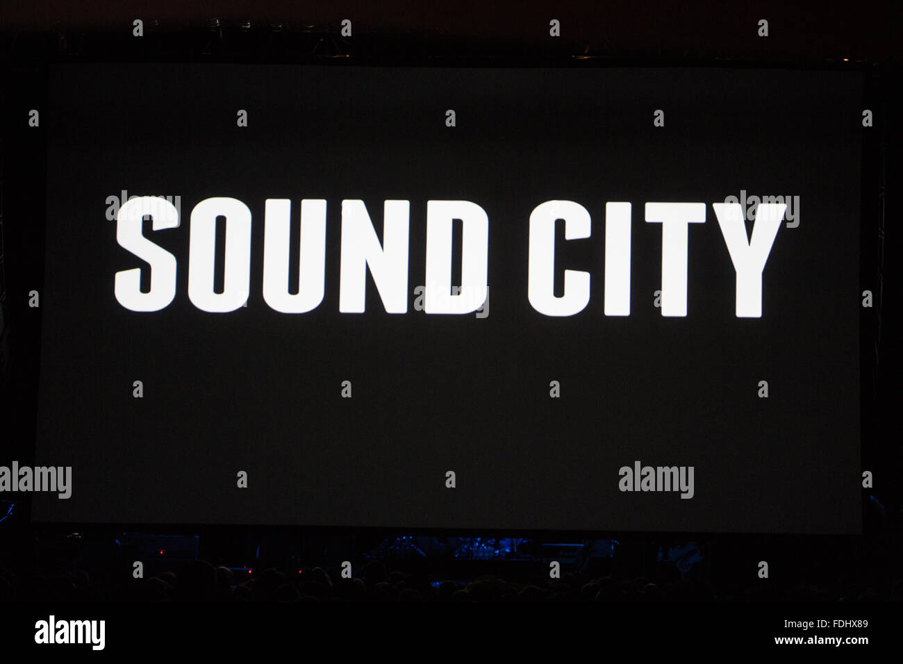Sound City Sign Stock Photo - Alamy