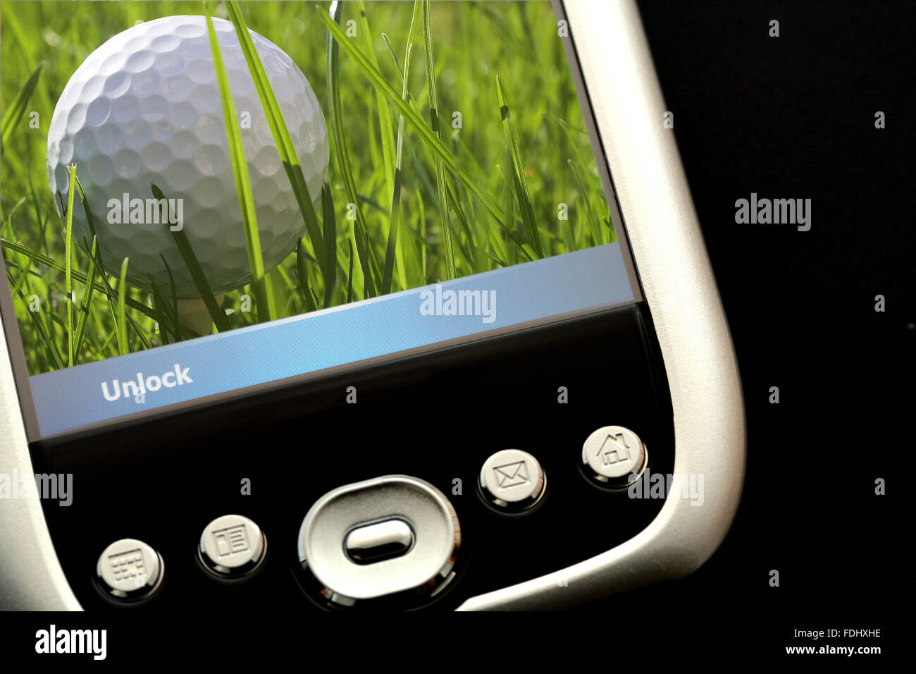 Golf Ball PDA Stock Photo - Alamy