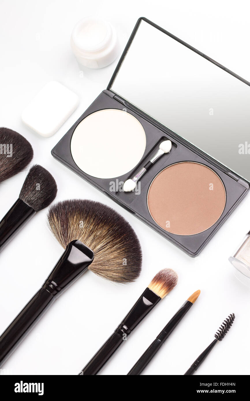 Set different up brushes hi-res stock photography and images - Alamy