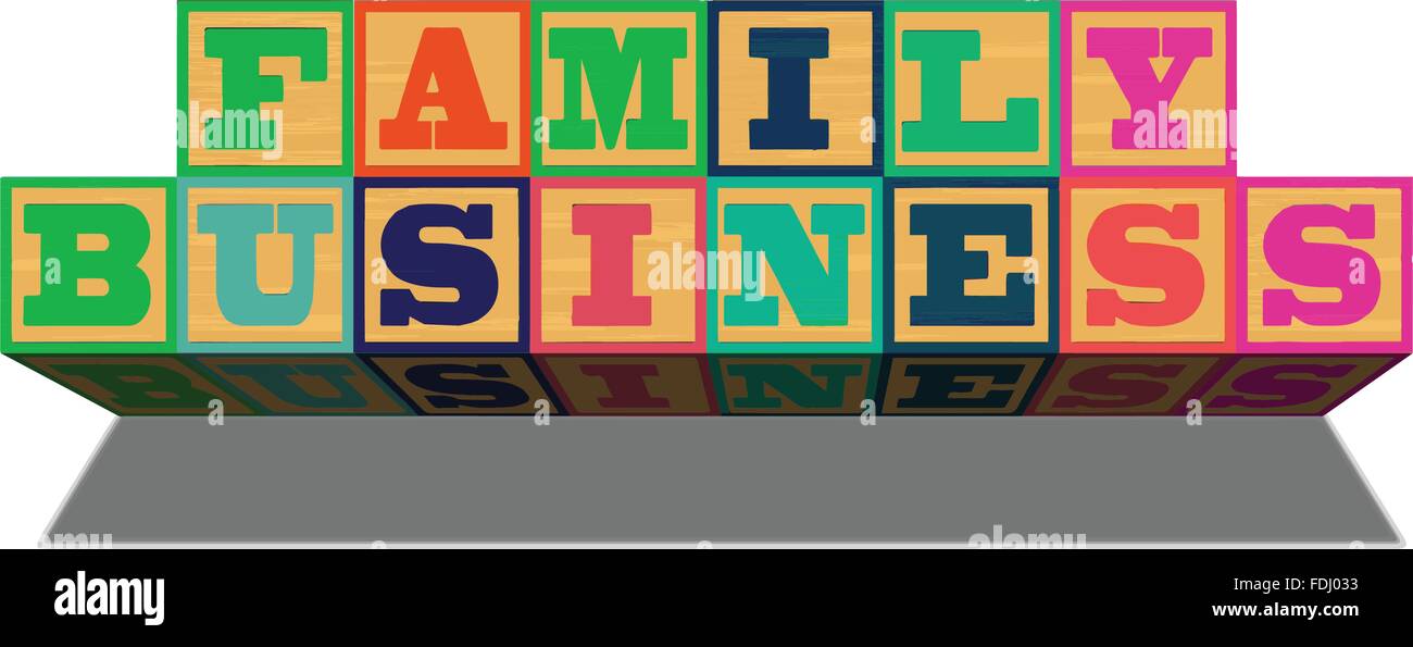 Family business family owned Stock Vector Images - Alamy