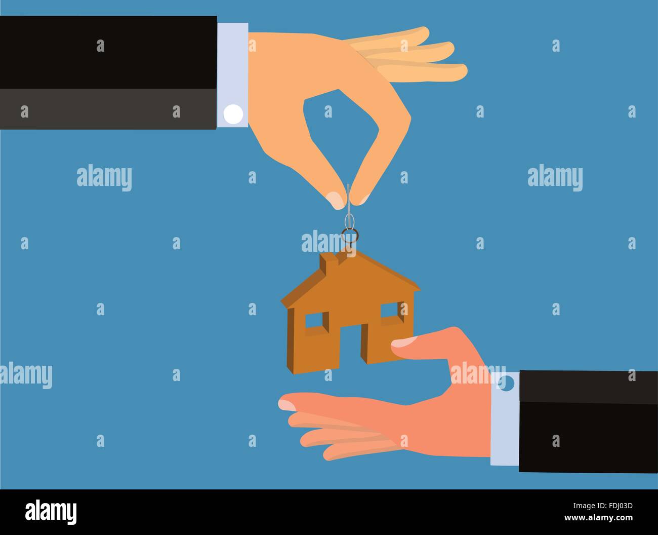 Realtor client house Stock Vector Images - Alamy