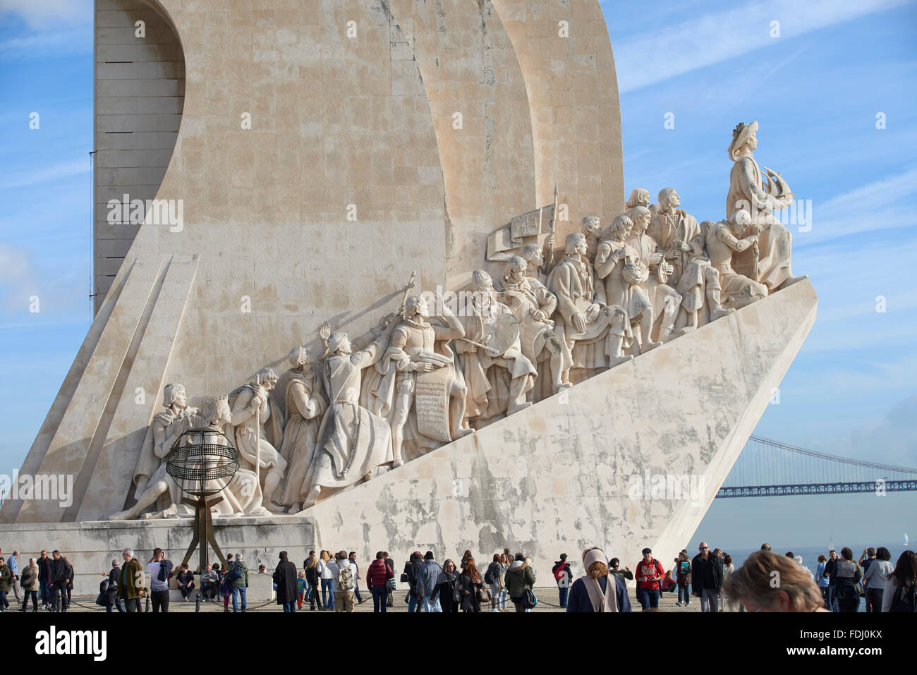 Monument to the Discoveries. Belem. Lisbon. Portugal Stock Photo - Alamy